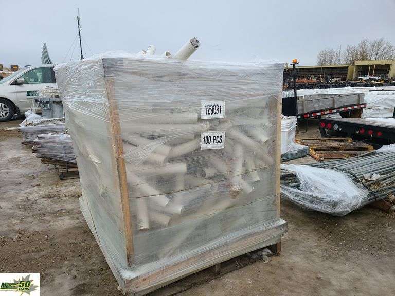 PVC Pipe-1 Crate - Michener Allen Auctioneering Ltd