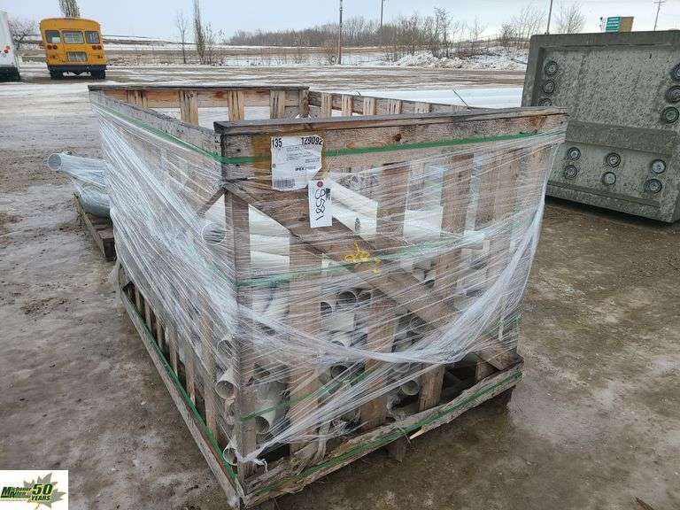 PVC Pipe-1 Crate - Michener Allen Auctioneering Ltd