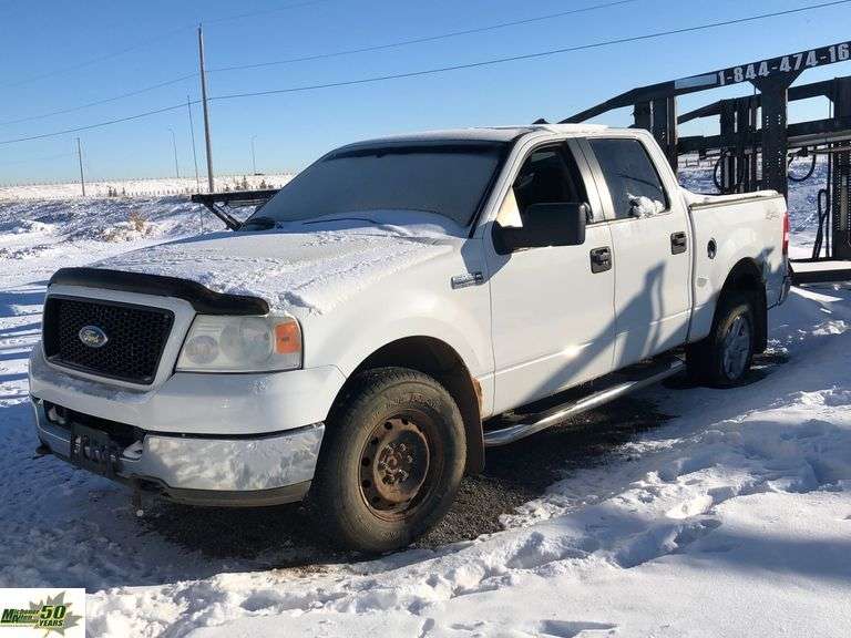 Non-Operable 2005 Ford F-150 4dr SuperCrew XLT 4WD Styleside 5.5 ft. SB ...