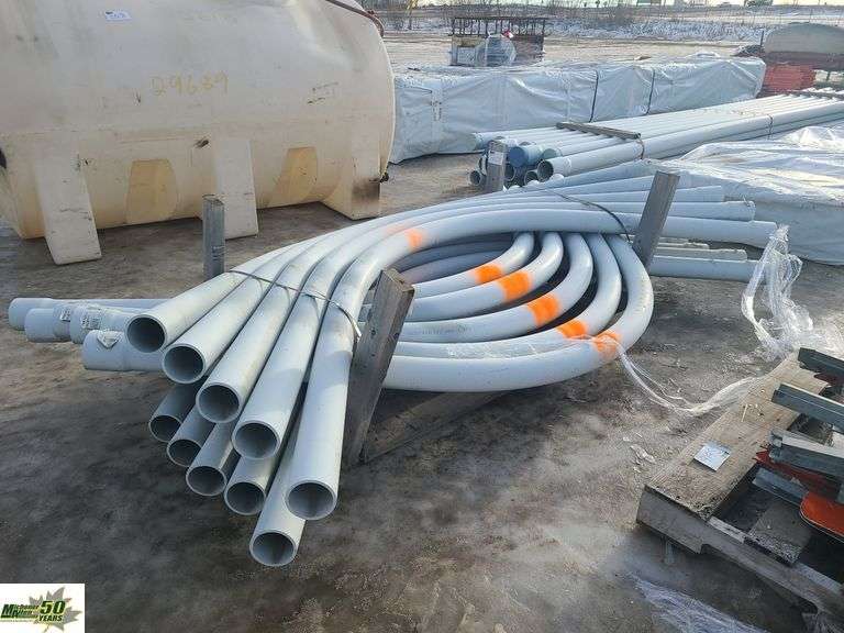 PVC Pipe-1 Pallet - Michener Allen Auctioneering Ltd