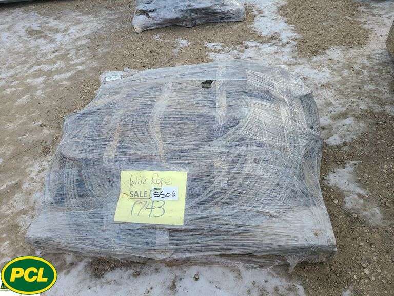 Wire Rope-1 Pallet - Michener Allen Auctioneering Ltd