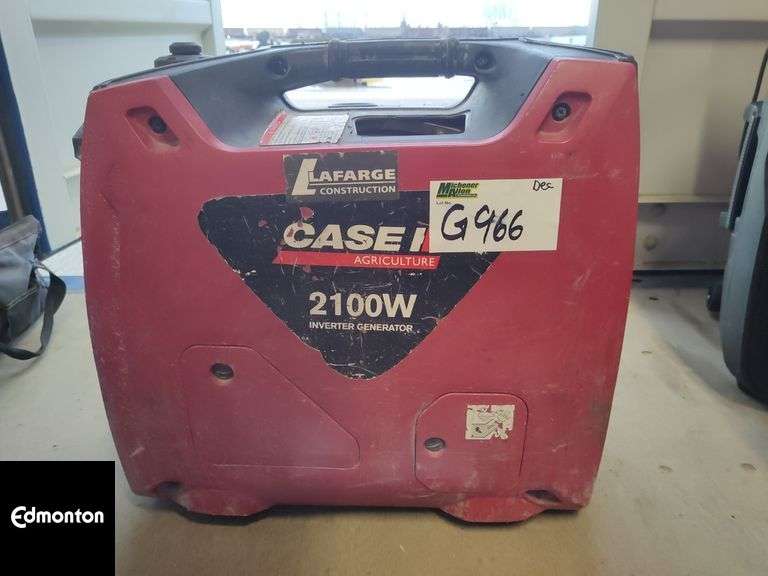 2100W Inverter Generator - Michener Allen Auctioneering Ltd