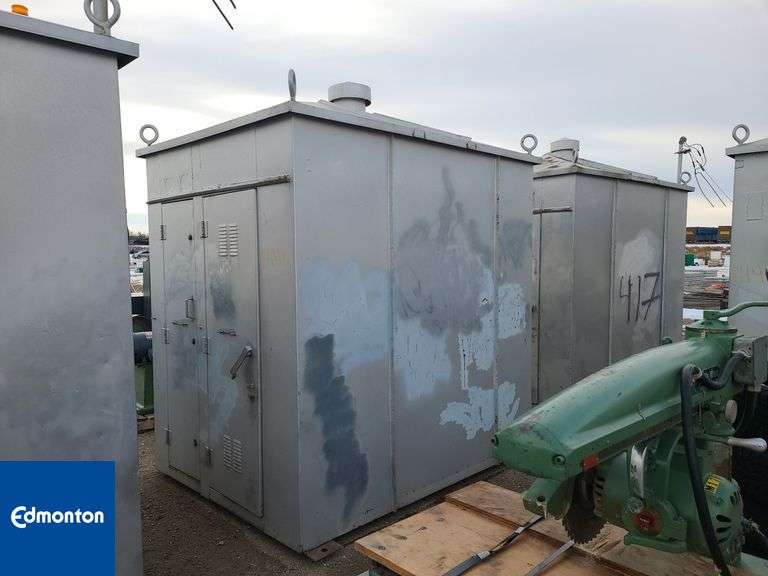 Insulated Electrical Shed-Qty 1 - Michener Allen Auctioneering Ltd