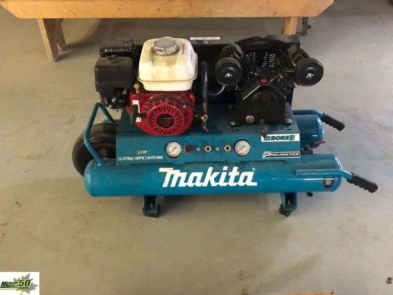 Makita Mobile Air Compressor - Michener Allen Auctioneering Ltd