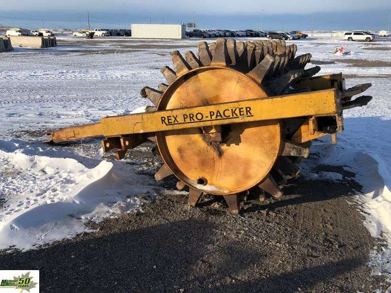 Packer Attachment Rex Pro-packer Padfoot Compactor - Michener Allen ...