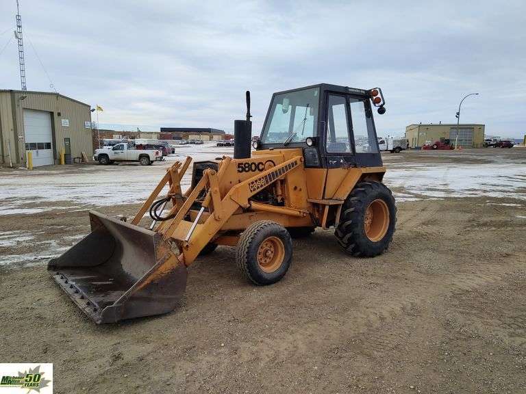 1976 Case 580C Loader Backhoe - Michener Allen Auctioneering Ltd
