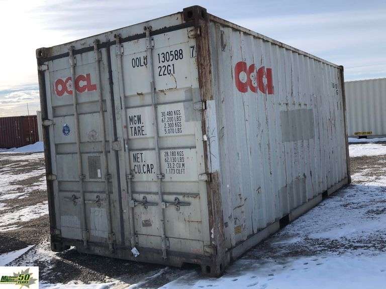 20Ft. Seacan - Michener Allen Auctioneering Ltd