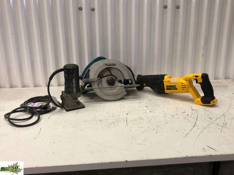 Portable Cable Trim Router, Circular Saw and Reciprocating Saw ...