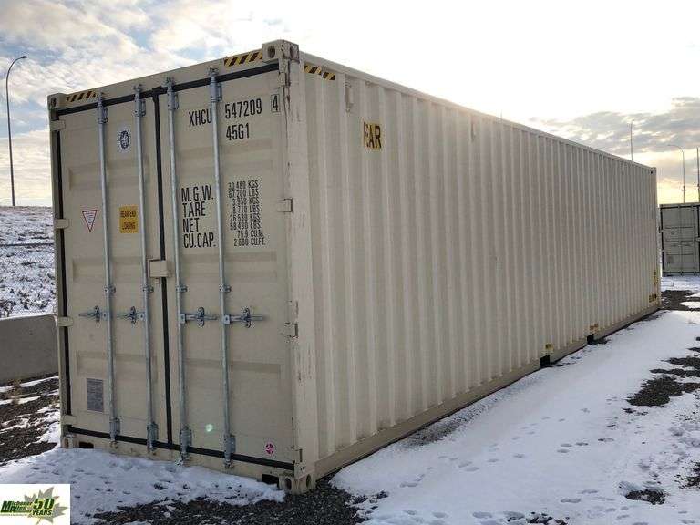 Single Use 40ft. Seacan - Michener Allen Auctioneering Ltd
