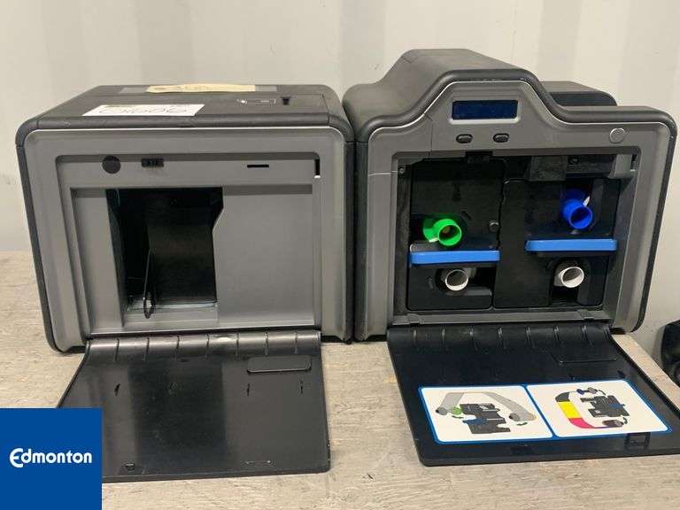 Fargo HDP5000 Printer - Qty 1 *NO CORDS* - Michener Allen Auctioneering Ltd
