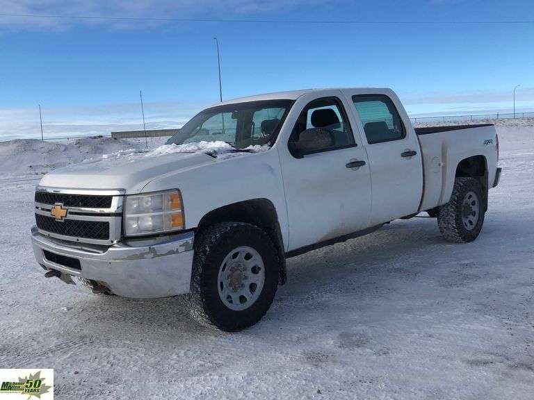2012 Chevrolet Silverado 3500HD 4x4 WT Crew Cab SRW - Michener Allen ...