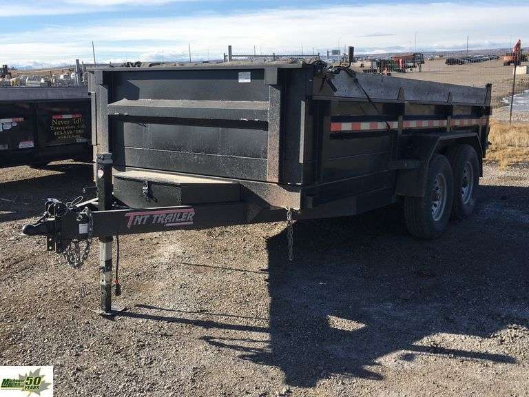 2014 TNT Trailers Hydraulic Dump Trailer T/A End Dump - Michener Allen ...