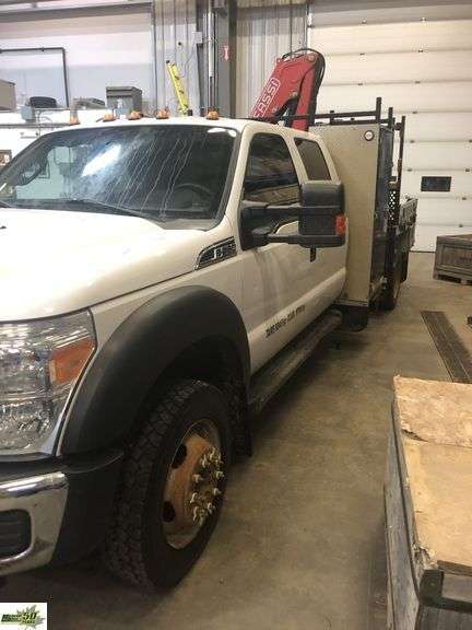 2016 Ford F-550 Super Duty S/A Fassi 65 Picker Deck Truck - Michener ...