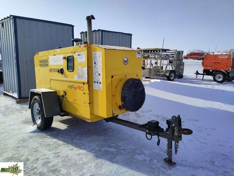 2015 Wacker Neuson HIF690 Trailer Mounted Heater - Michener Allen ...