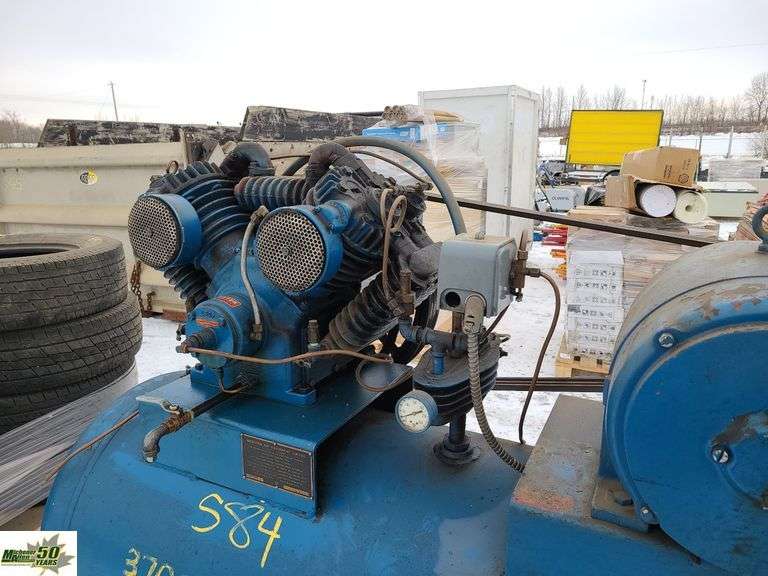Webster Air Compressor-1 Pallet - Michener Allen Auctioneering Ltd