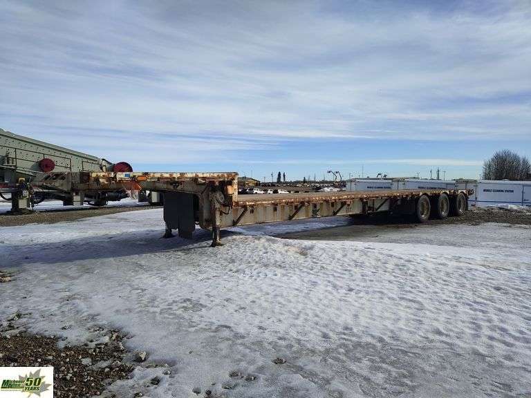 2006 MANAC Trombone TRI/A Step Deck Trailer - Michener Allen ...
