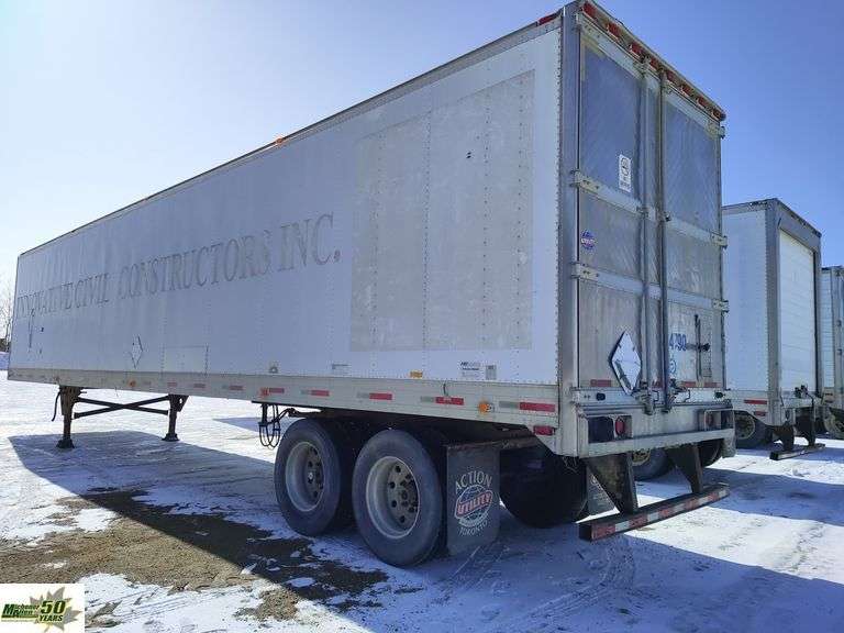 1999 Utility Trailer Mfg. Co. Tool Crib T/A 48Ft Dry Van Trailer ...