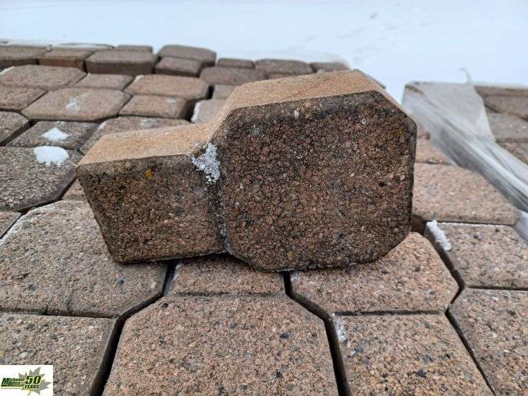 Groove Stone Shape Pavers - Michener Allen Auctioneering Ltd