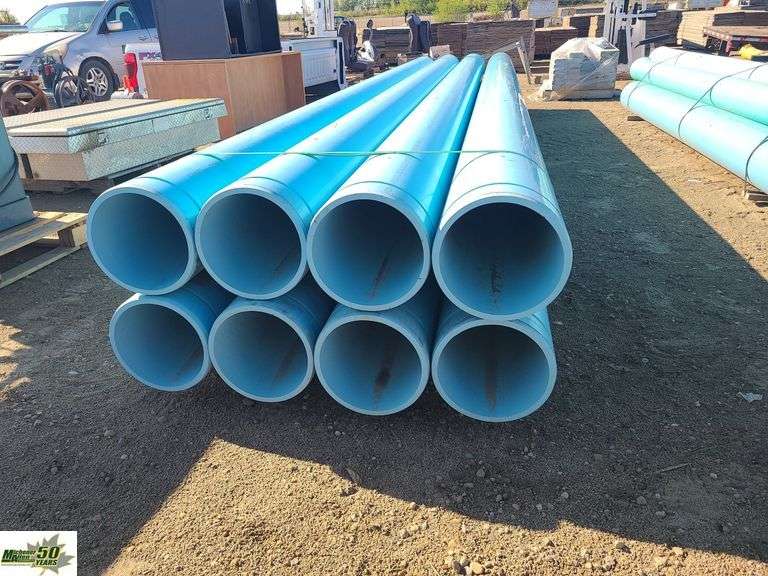 PVC Pipe-3 Pallets - Michener Allen Auctioneering Ltd