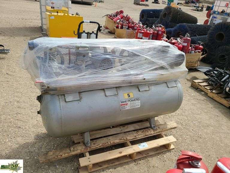 DeVilbiss Air Compressor-1 Pallet - Michener Allen Auctioneering Ltd