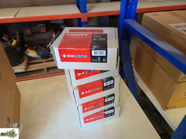 Hilti DX Cartridges-5 Boxes - Michener Allen Auctioneering Ltd