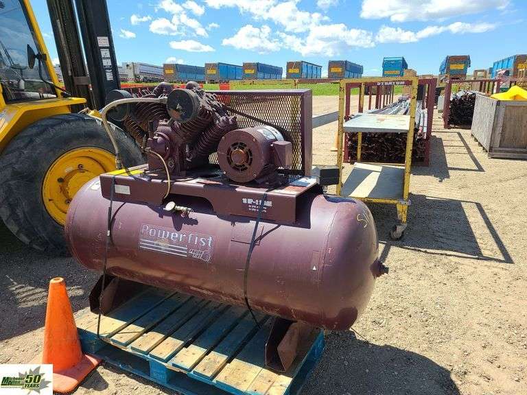Powerfist Air Compressor-1 Pallet - Michener Allen Auctioneering Ltd