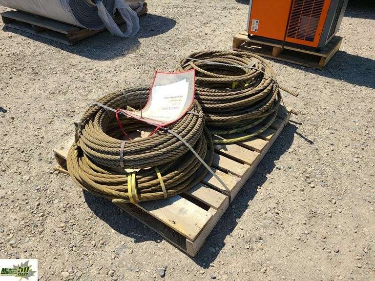 Wire Cables-1 Pallet - Michener Allen Auctioneering Ltd