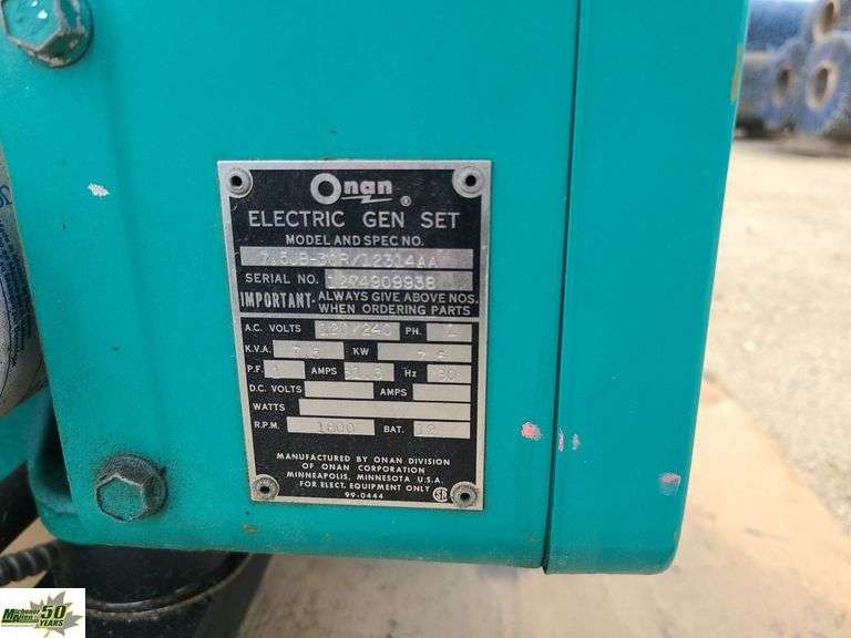 Onen Genset-1 Pallet - Michener Allen Auctioneering Ltd