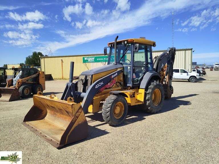 2012 John Deere 410K 4x4 Loader Backhoe - Michener Allen Auctioneering Ltd