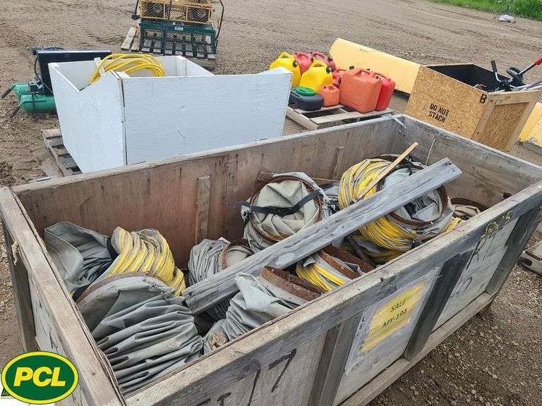 Heater Ducts-1 Crate - Michener Allen Auctioneering Ltd