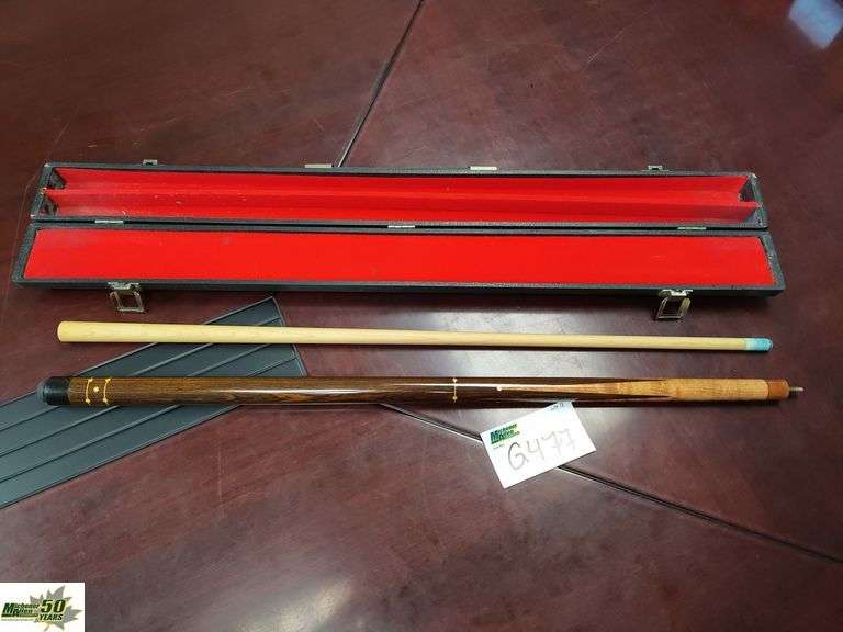 Vintage Pool Cue With Case Qty 1 - Michener Allen Auctioneering Ltd