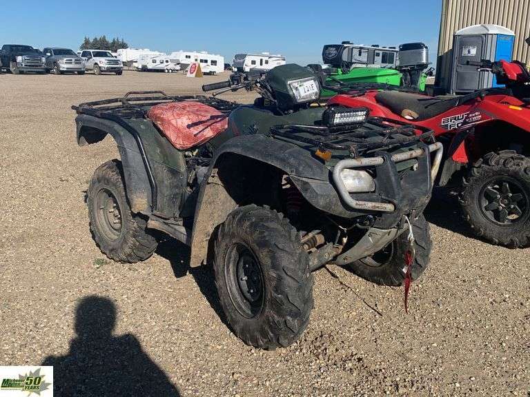 2006 Honda Rubicon 500cc 1 Person Quad - Michener Allen Auctioneering Ltd