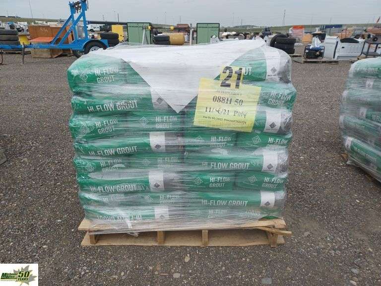 Hi Flow Grout - Michener Allen Auctioneering Ltd