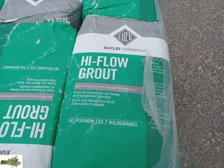 Hi Flow Grout - Michener Allen Auctioneering Ltd