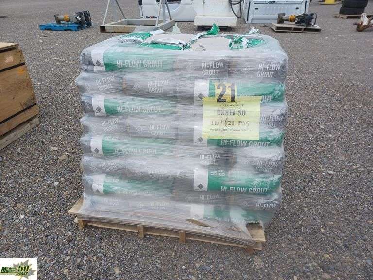 Hi Flow Grout - Michener Allen Auctioneering Ltd