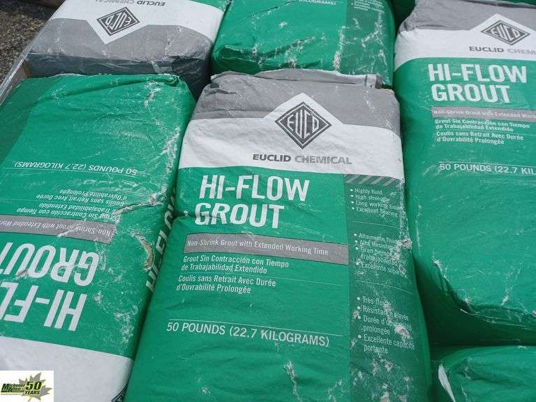 Hi Flow Grout - Michener Allen Auctioneering Ltd