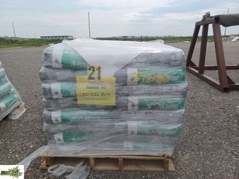 Hi Flow Grout - Michener Allen Auctioneering Ltd