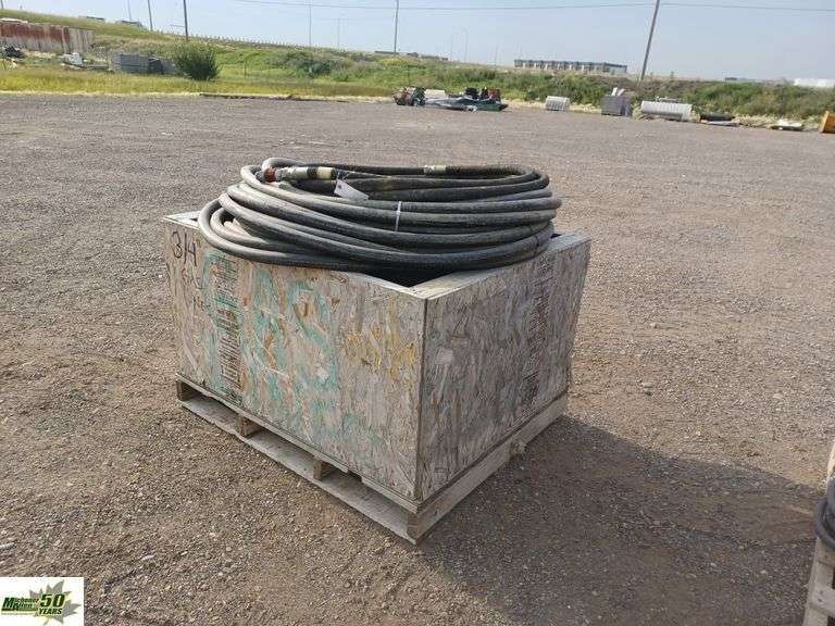Crate of Gas Line - Michener Allen Auctioneering Ltd
