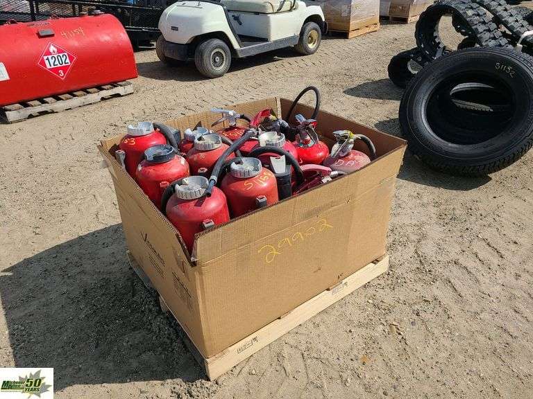 Fire Extinguishers-1 Pallet - Michener Allen Auctioneering Ltd