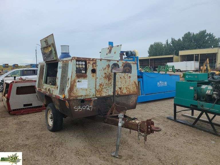 Sullair Trailer Mounted Air Compressor-Qty - Michener Allen ...