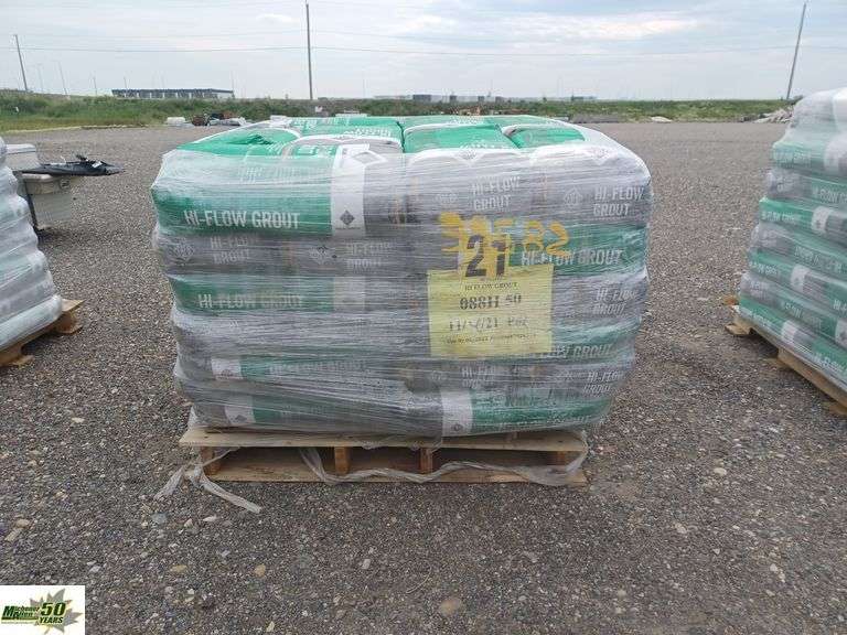 Hi Flow Grout - Michener Allen Auctioneering Ltd