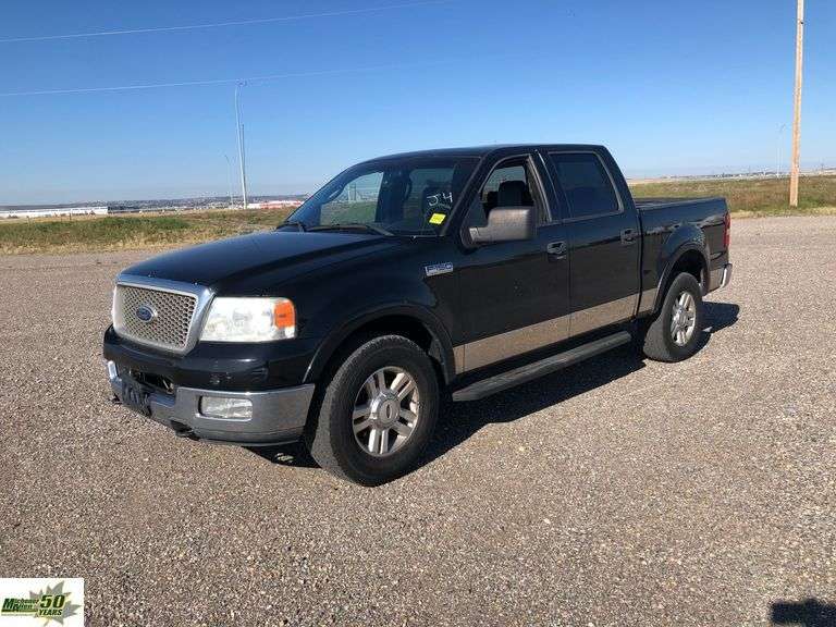 2004 Ford F-150 4dr SuperCrew Lariat 4WD Styleside 5.5 ft. SB ...