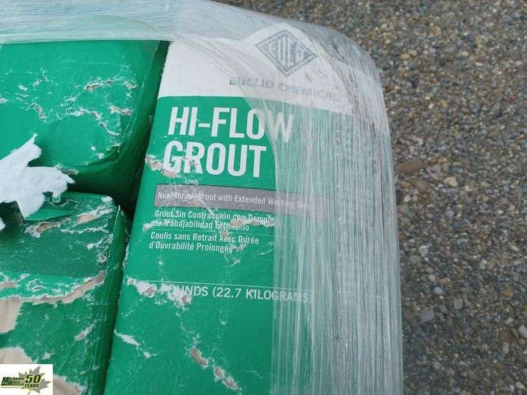 Hi Flow Grout - Michener Allen Auctioneering Ltd