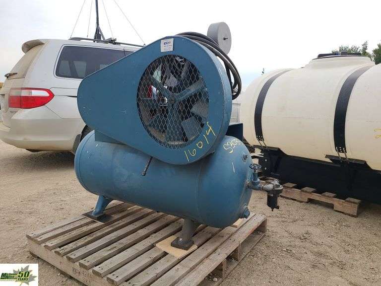 Webster Air Compressor-1 Pallet - Michener Allen Auctioneering Ltd