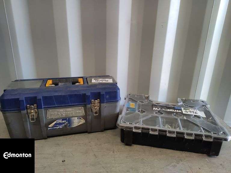 Mastercraft Tool Box with Assorted Tools, Maximum Extra Deep Part ...