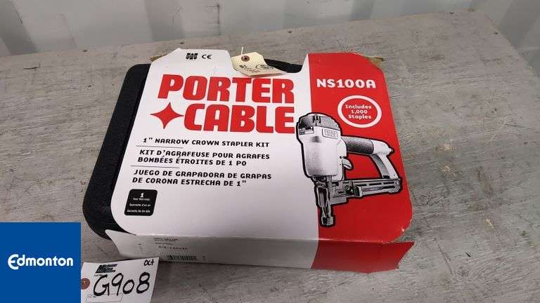 Porter Cable NS100A Power Nailer - Michener Allen Auctioneering Ltd