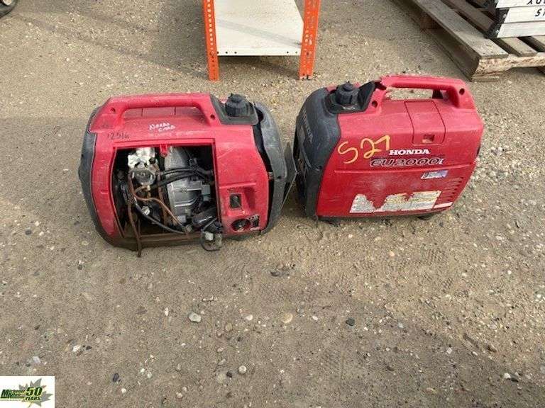 Honda Inverter EU2000i Generators-Qty 2-Parts Only - Michener Allen ...