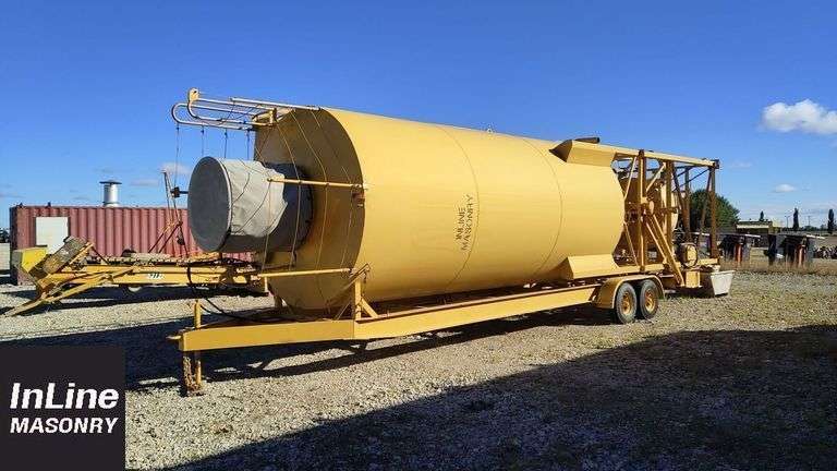 Portable Concrete Batch Plant and Silo Fast-way cement auger Fastway ...