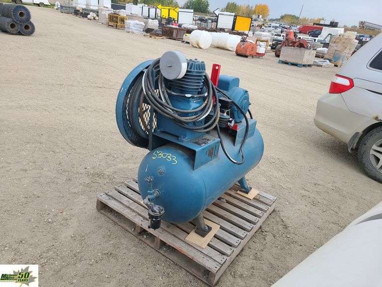 Webster Air Compressor-1 Pallet - Michener Allen Auctioneering Ltd