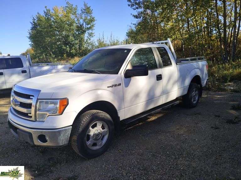 Non-Operable 2014 Ford F-150 4x4 XLT 4dr SuperCab Styleside 6.5 ft. SB ...